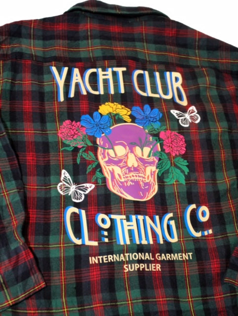 ¥CC "Evolve" Flannel [Limited Edition] – Yacht Club Clothing Co.